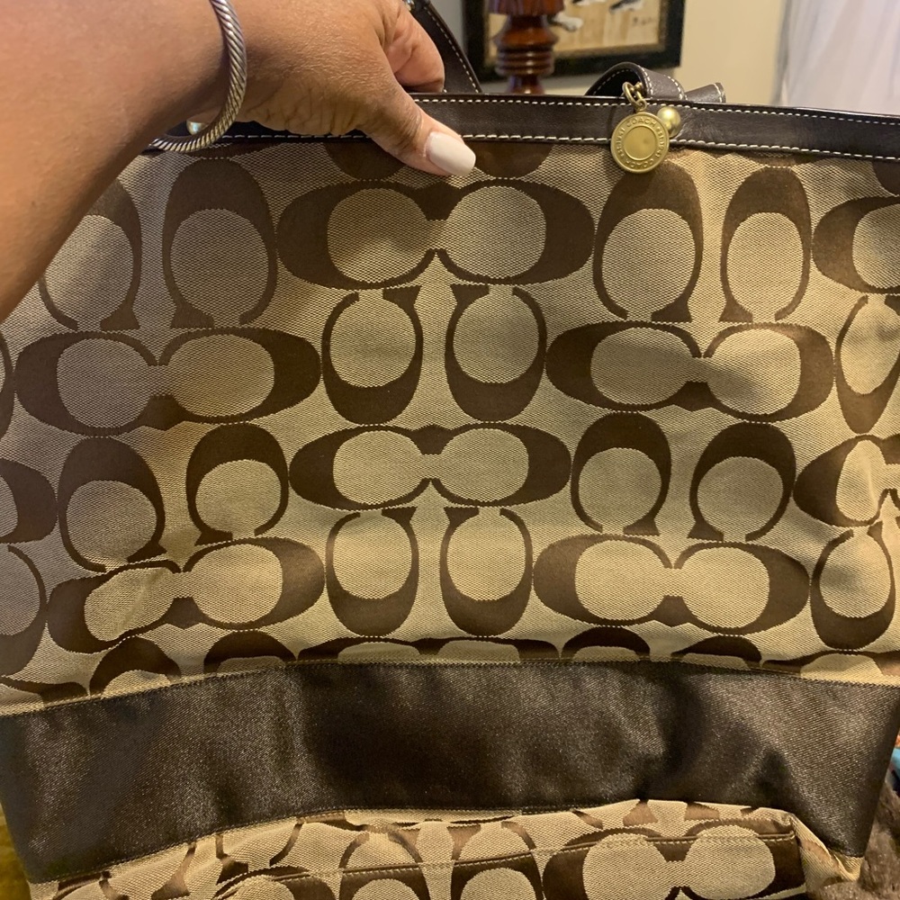 Authentic Coach Tote - Gem